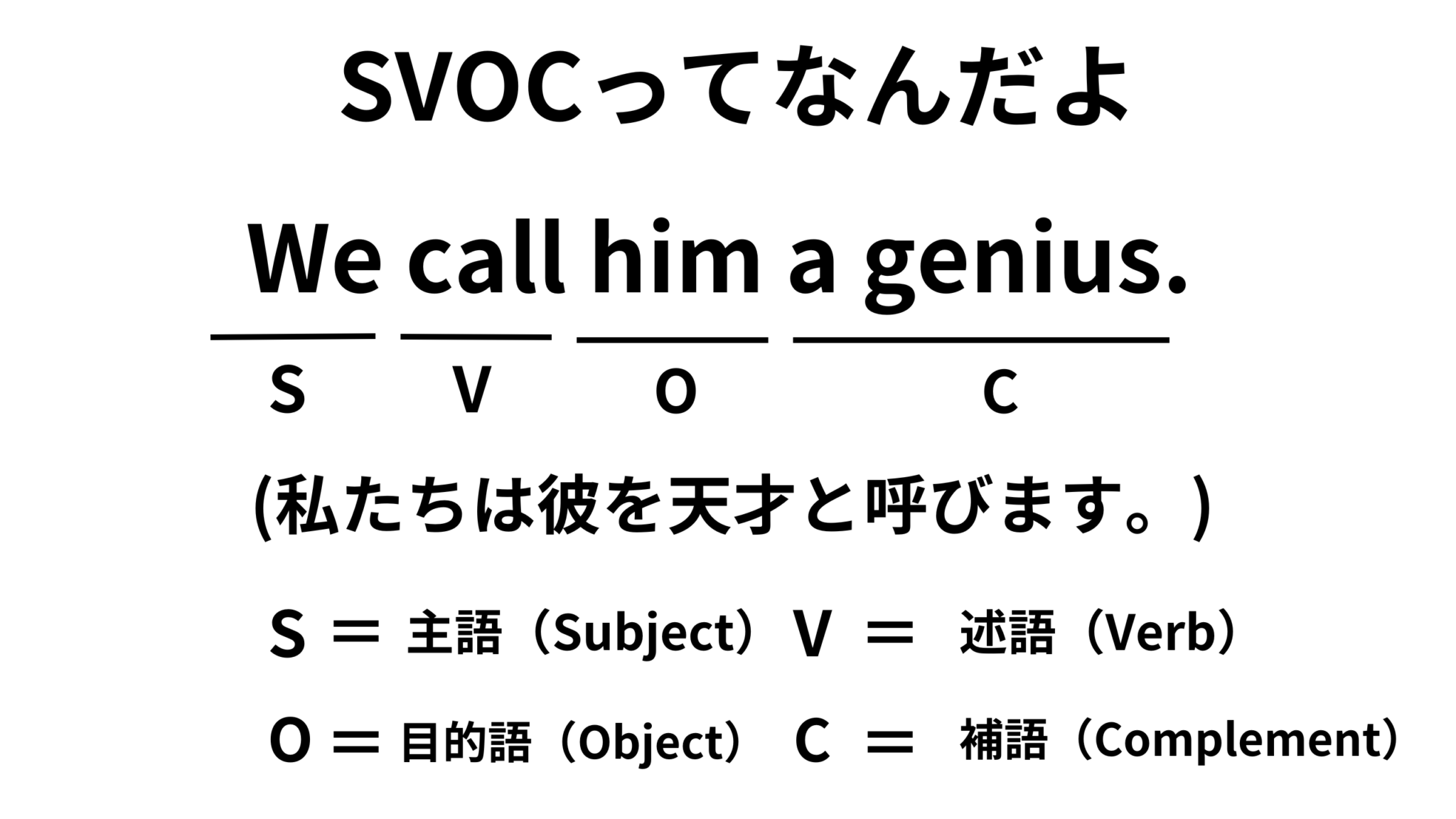 SVOCの基本5文型っていったい何だったんだ？ | Langivo
